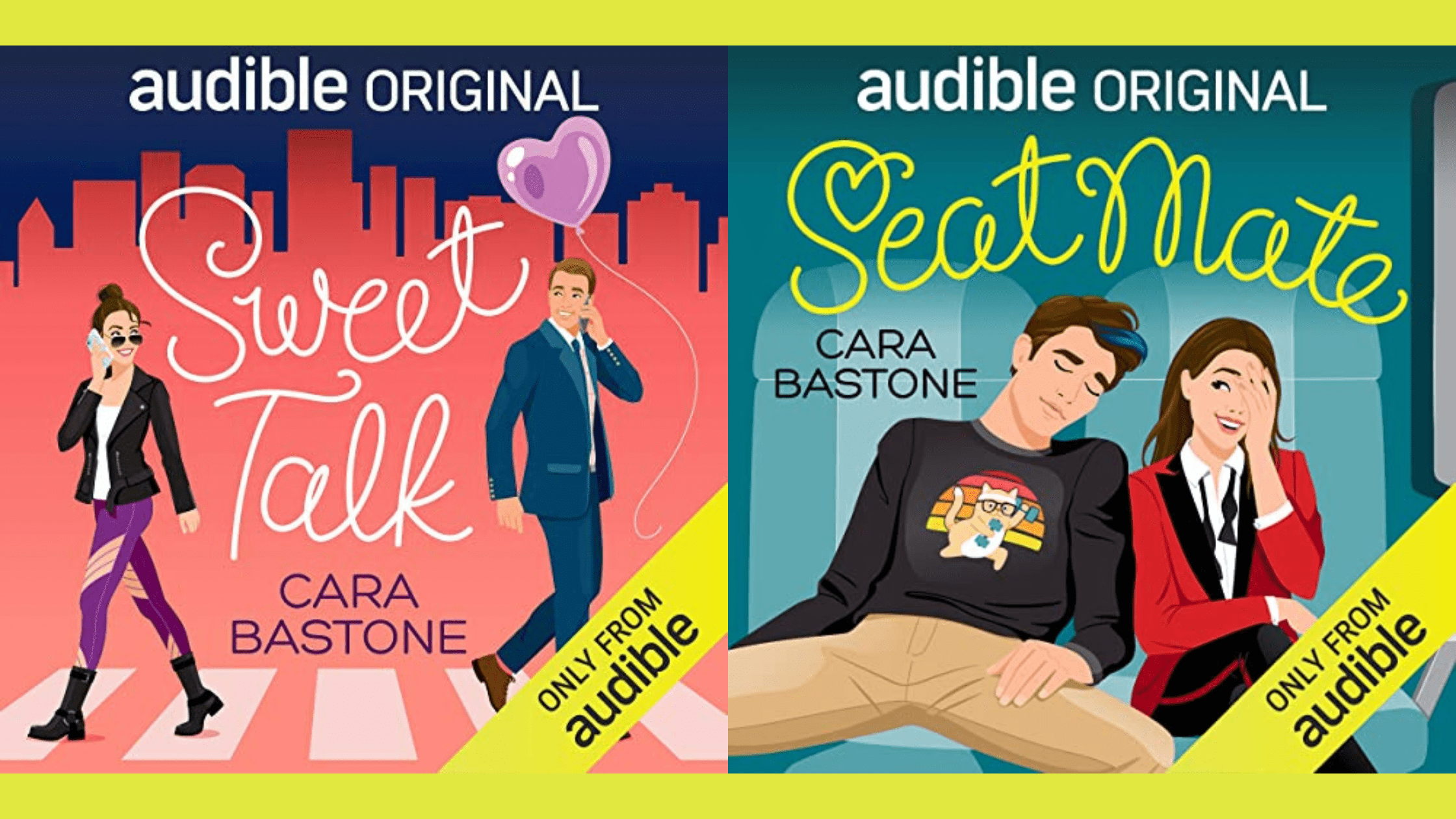 Sweet Talk & Seatmate: Cara Bastone | Book Review | Love Lines